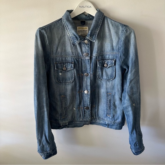 J. Crew | Jackets & Coats | Jcrew Classic Soft Jean Jacket Size Medium ...